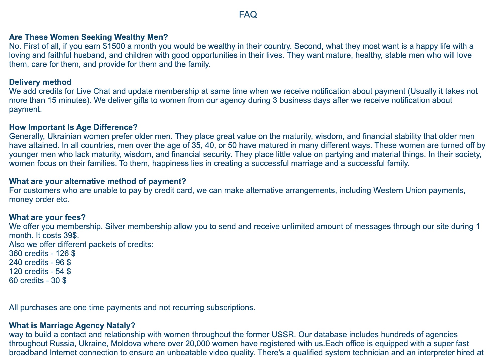 Marriage Agency Nataly: A Community for Serious Relationships